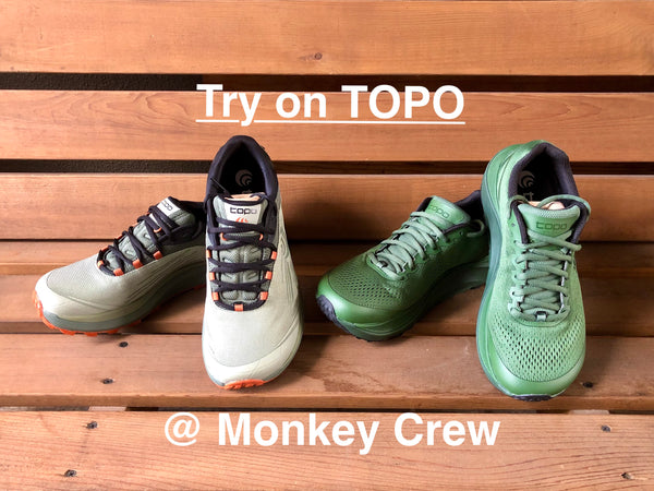 【Event Info】Try on TOPO PURSUIT ＆ ULTRAVENTURE 3 – MONKEY CREW（モンキークルー）
